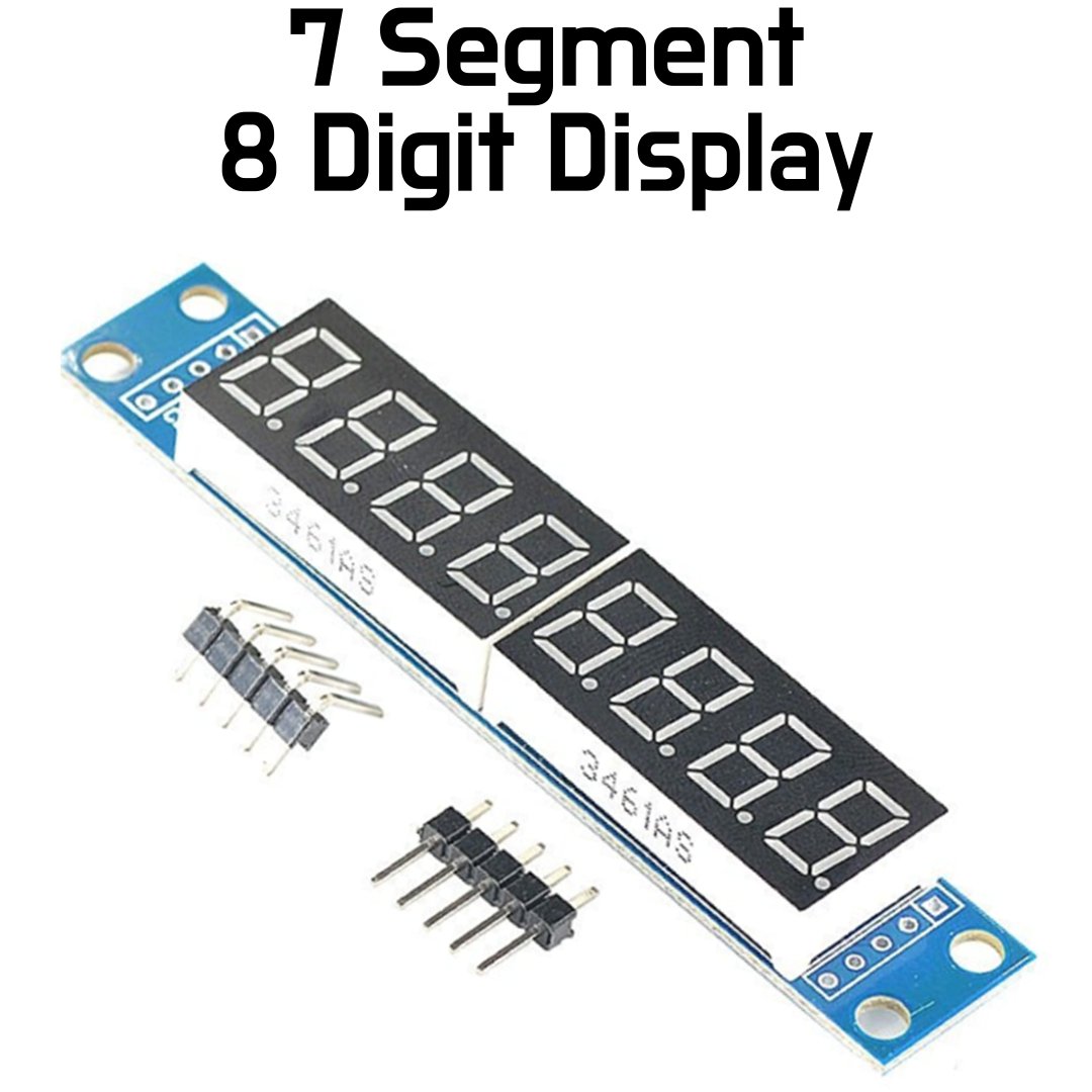 8 Digit 7 Segment LED Display | ePartners NZ
