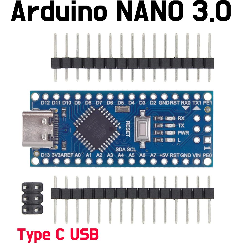 Arduino Nano Compatible - Type C USB Socket | ePartners NZ