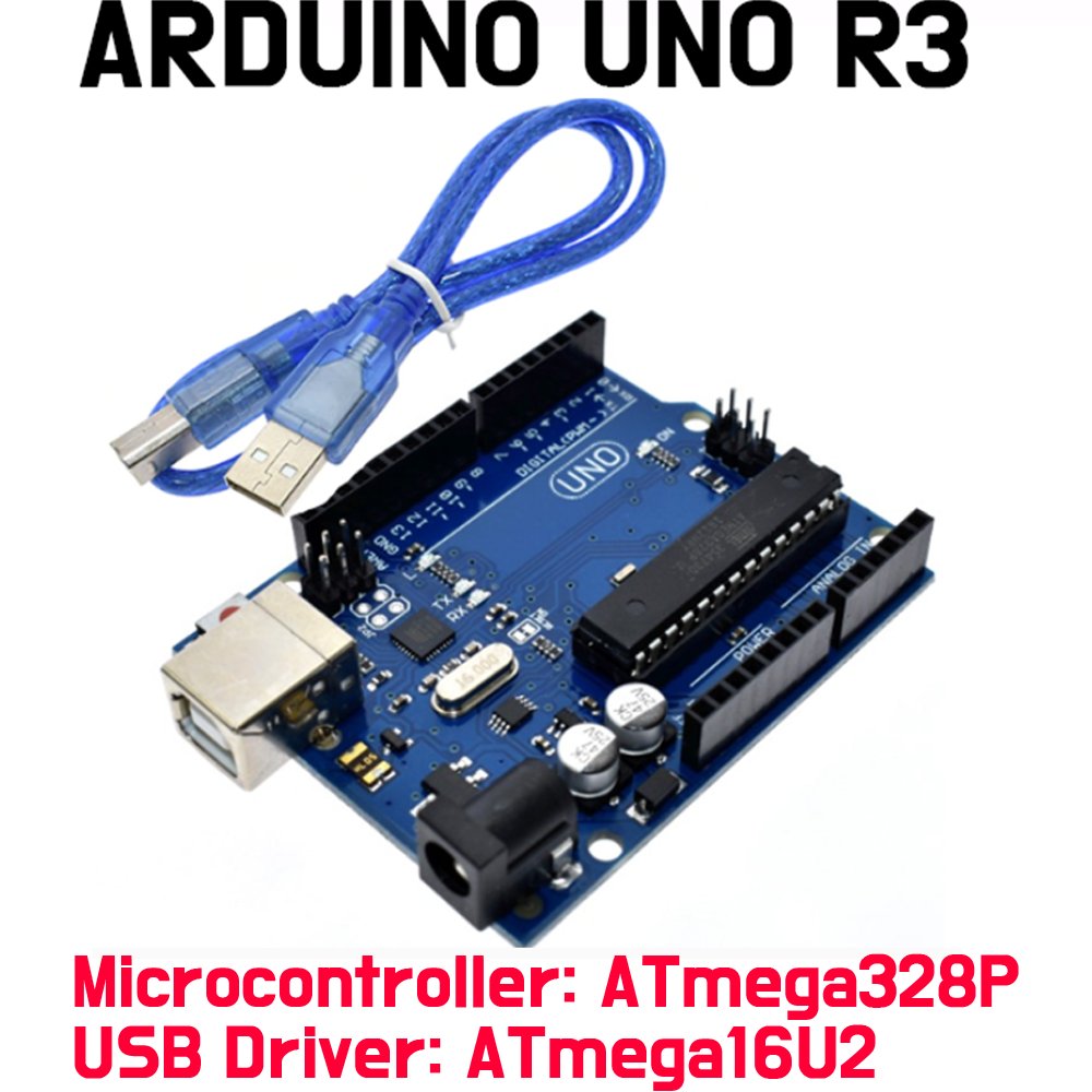 Original Arduino Uno R3 Board + USB Cable | ePartners NZ
