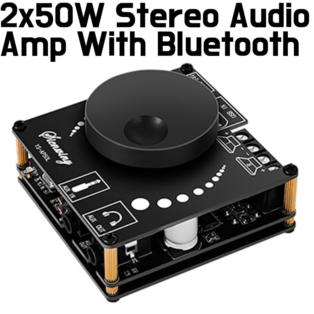 Bluetooth 5.0 Audio Amp: 100W Stereo Board | ePartners NZ