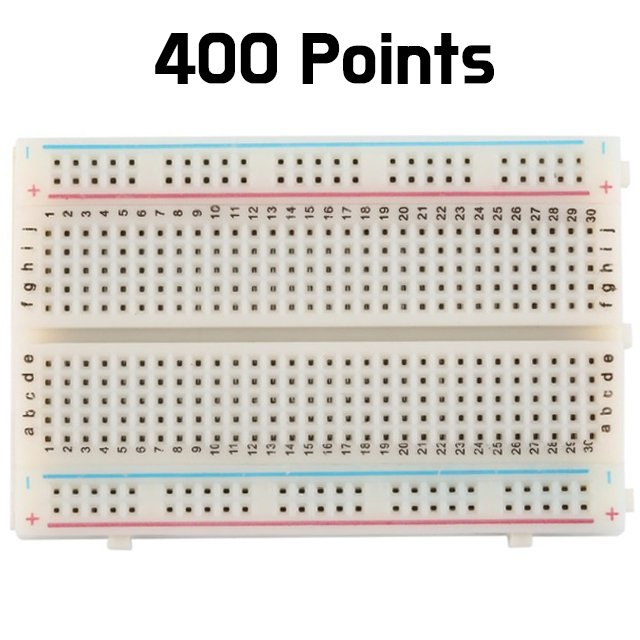 Breadboard 400 holes | ePartners NZ