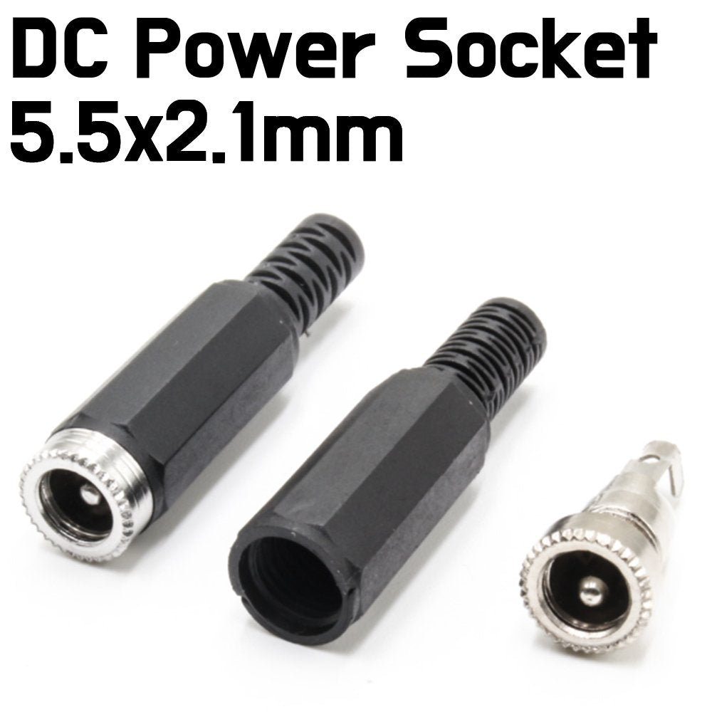 Inline DC Power Socket 5.5x2.1mm - Female - ePartners NZ