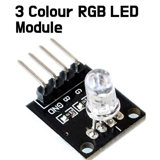 3 Colour RGB LED Sensor Module ky-016 | ePartners NZ