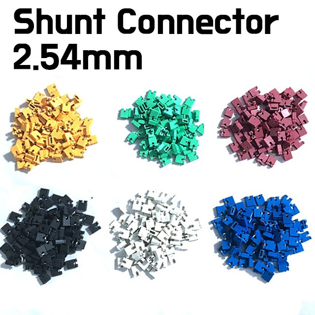 Standard Jumper Short Circuit Cap Shunts 2.54mm - 50pcs - ePartners NZ