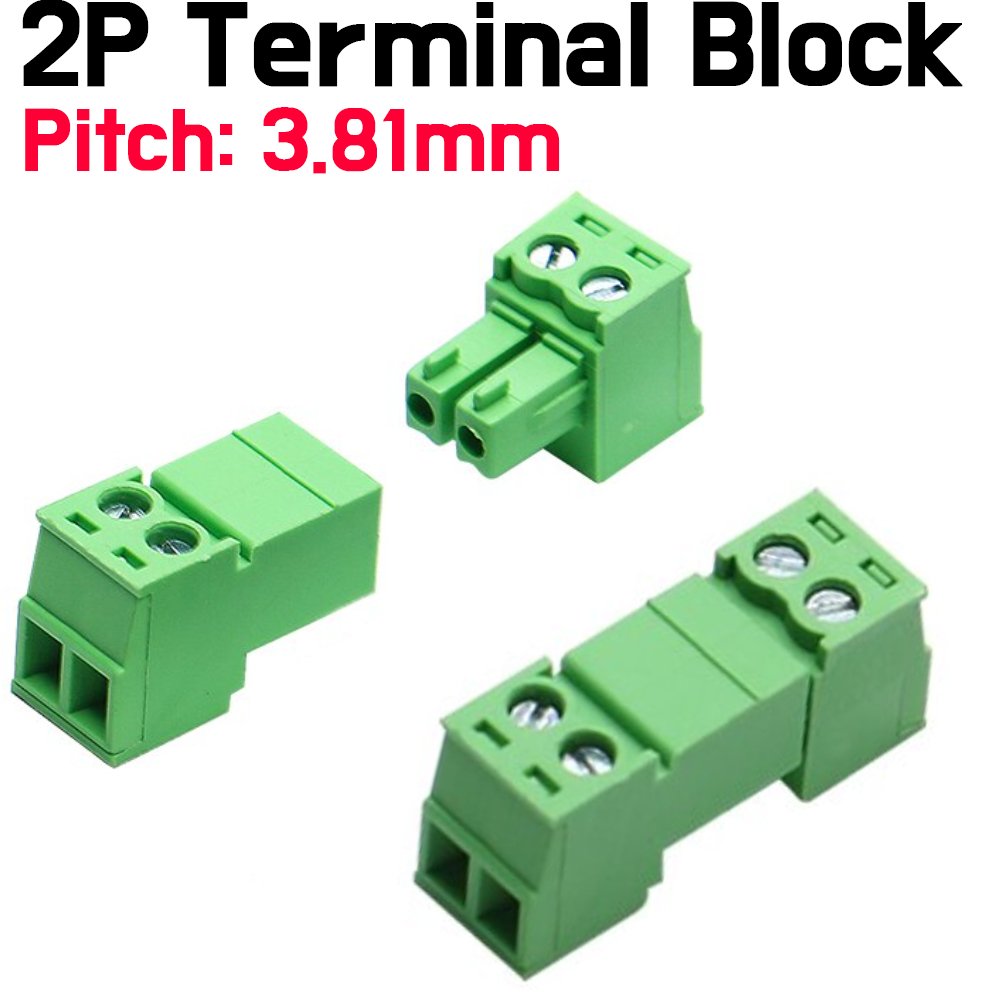 Terminal Block 2 Pin (Male and Female) | ePartners NZ