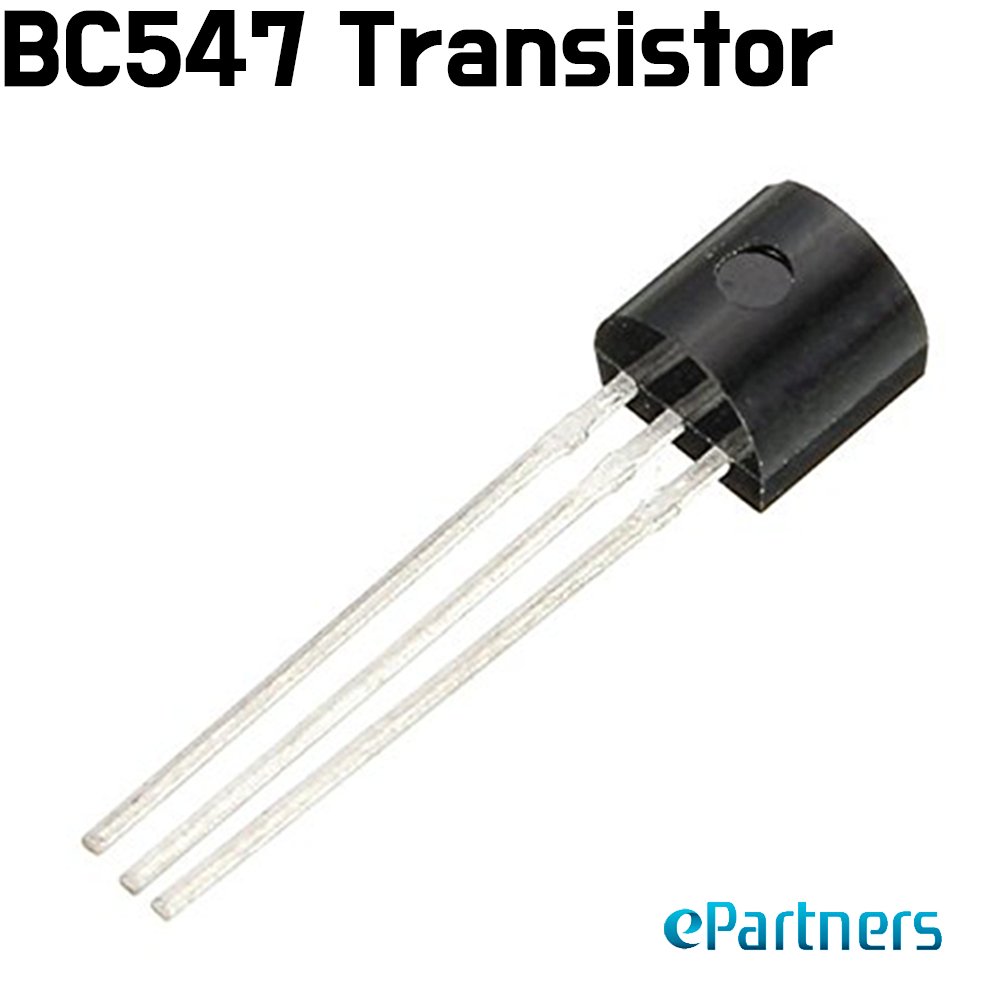BC547 Transistor: Bi-Polar NPN Transistor | ePartners NZ