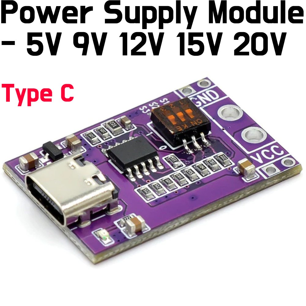 Type C Power support 5V 9V 12V 15V 20V | ePartners NZ