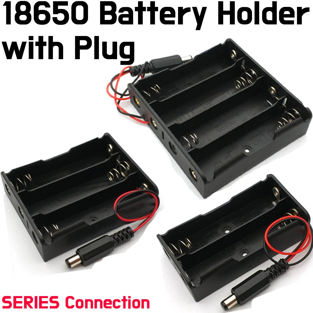 18650 Battery Case Box Holder With Plug | ePartners NZ