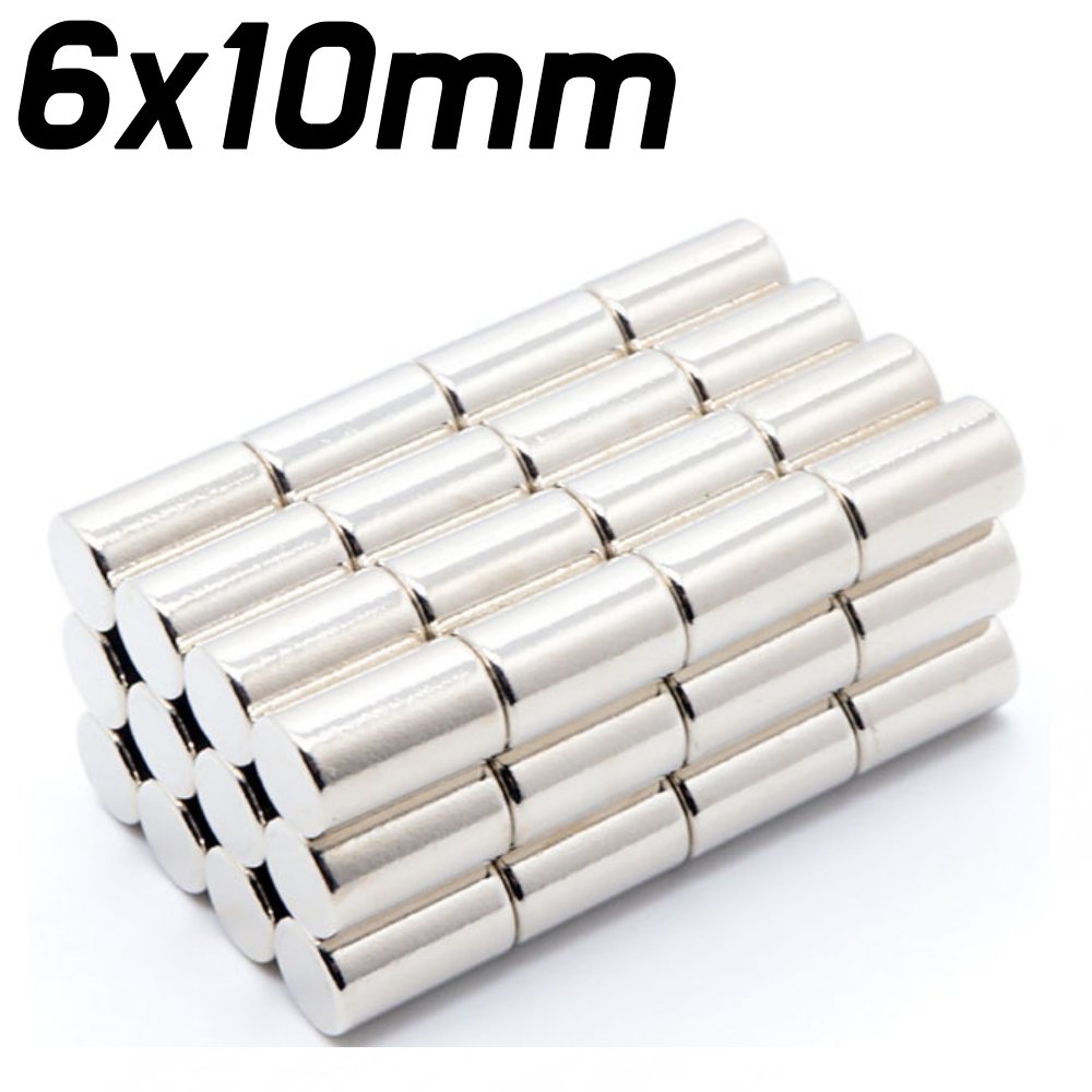 Neodymium Magnet - 6mm x 10mm | ePartners NZ