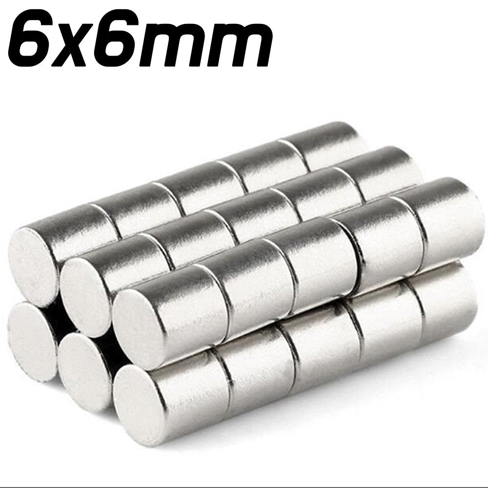 Neodymium Magnet - 6mm x 6mm | ePartners NZ