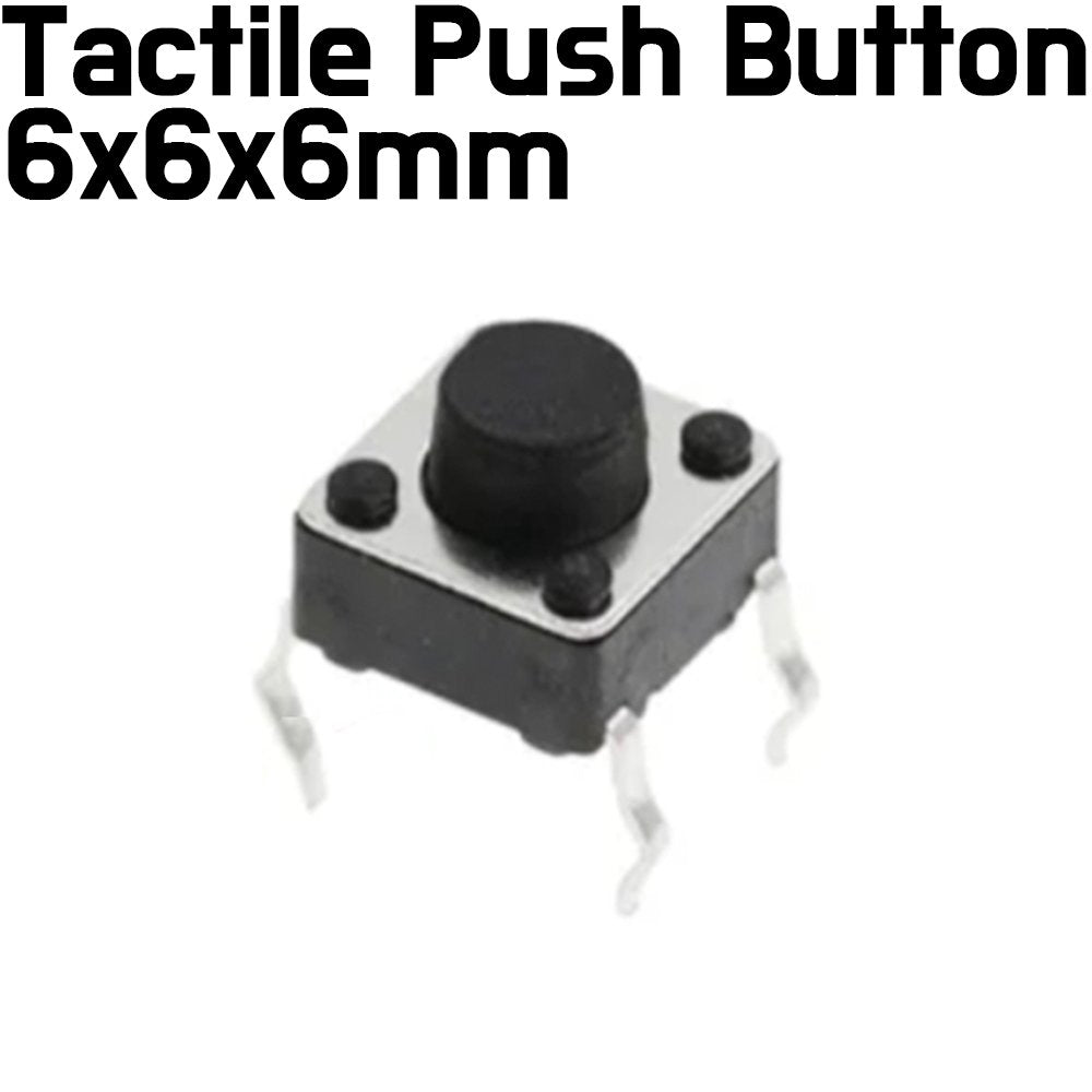 4Pin 6x6x6 mm Tactile Switch Push Button | ePartners