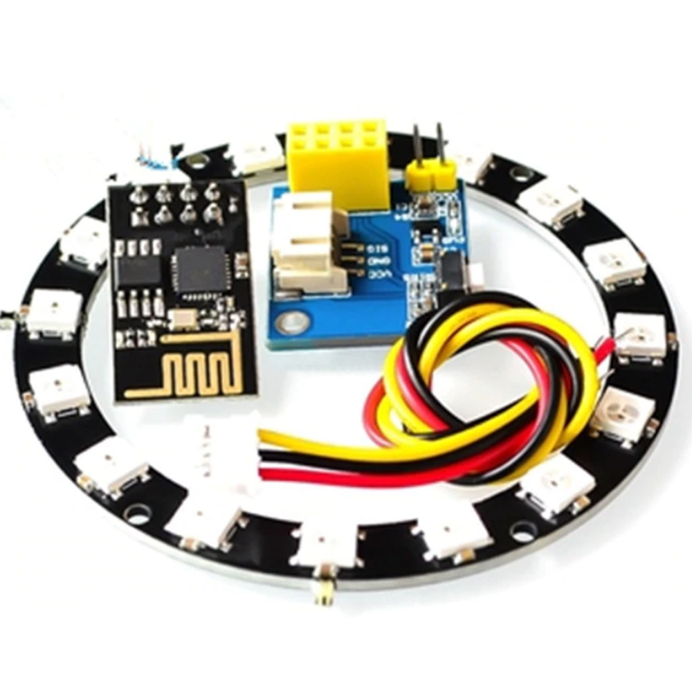 Neopixel WS2812 LED + Adapter Shield + ESP8266 ESP-01S | ePartners