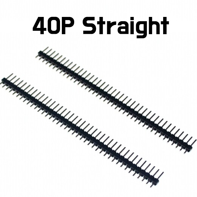 40Pin Straight Single Row Male Pin Headers | ePartners NZ