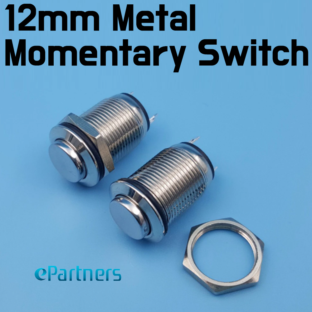SPST Waterproof Metal Momentary Switch | ePartners NZ