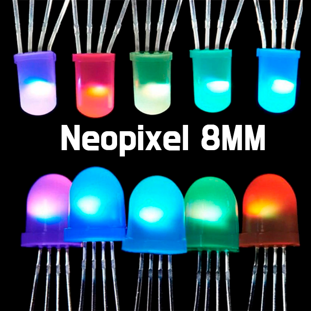 Neopixel - 5mm RGB Full Colour 5V | ePartners NZ