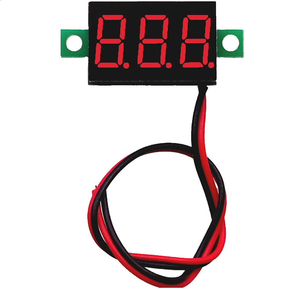 LED Digital Voltmeter 2 Wire 0.28" 4.5V~30V - ePartners NZ