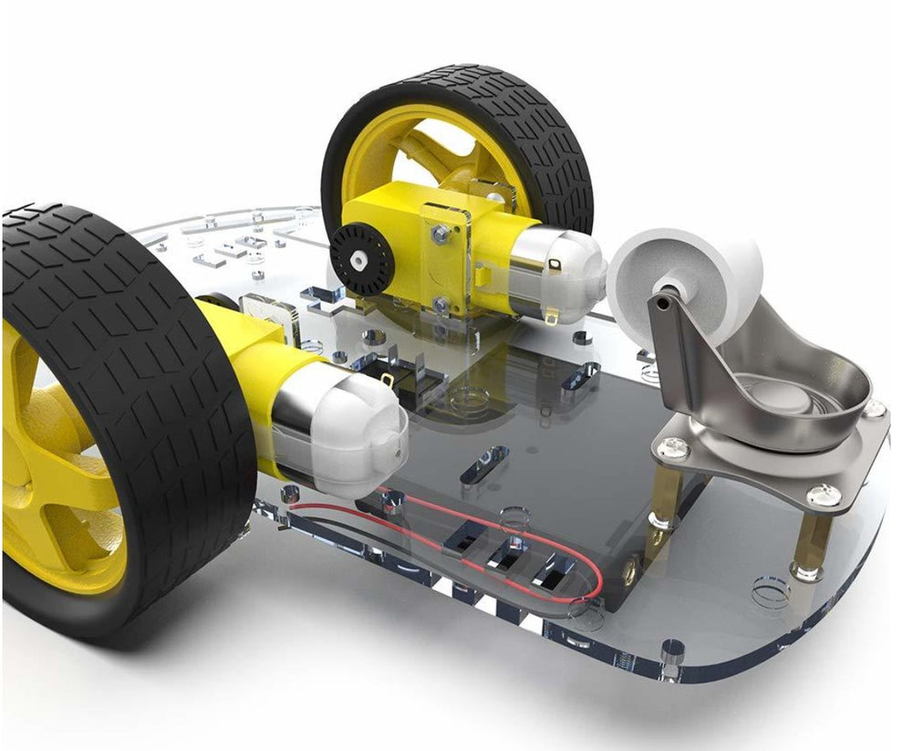 Smart Robot Car Chassis /Tracing Car Box Kit Speed Encoder Send The ...