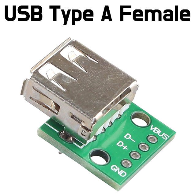USB Type A Female Socket Breakout Board | ePartners NZ