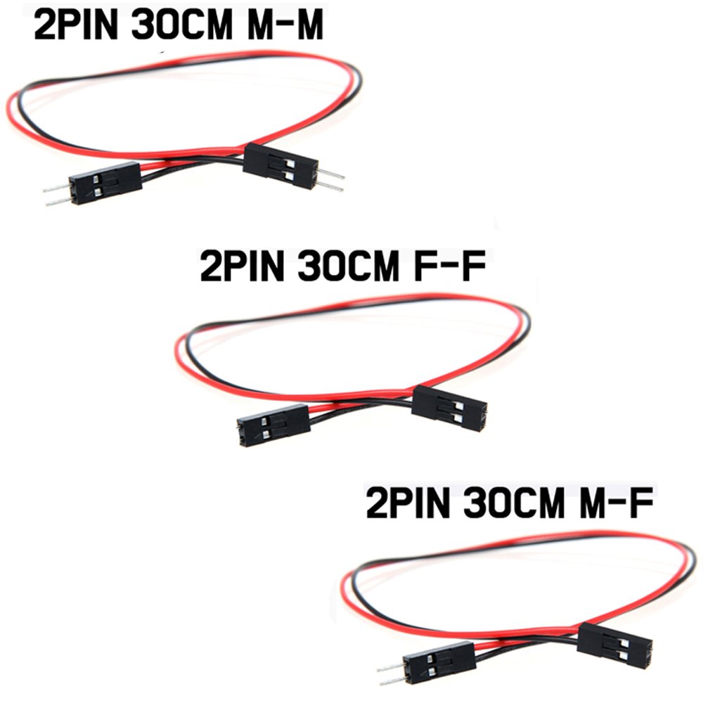 Dupont Cables Jumper Wires 2pin 30cm AWG26 | ePartners NZ