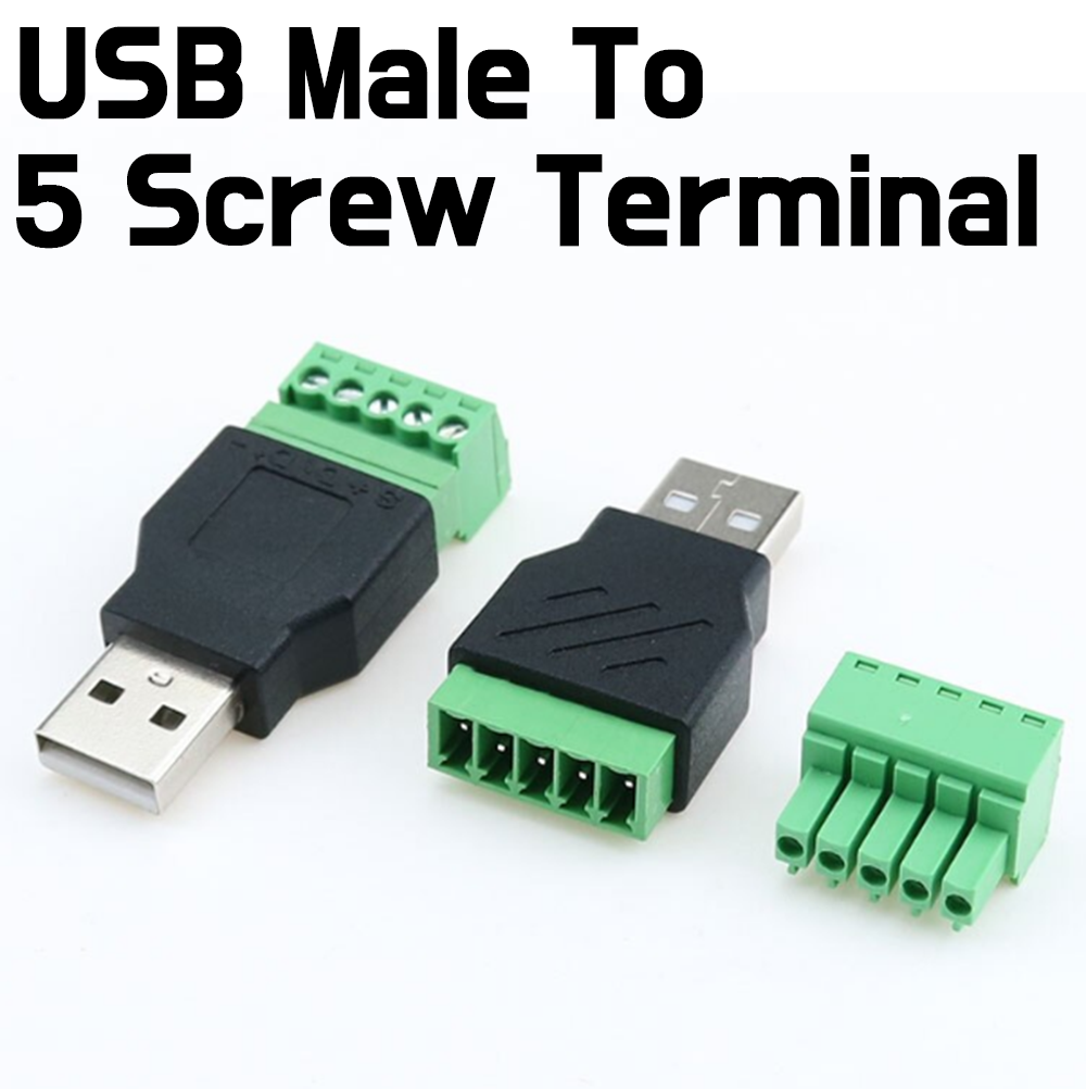 USB Male To 5 Screw Terminal | ePartners NZ