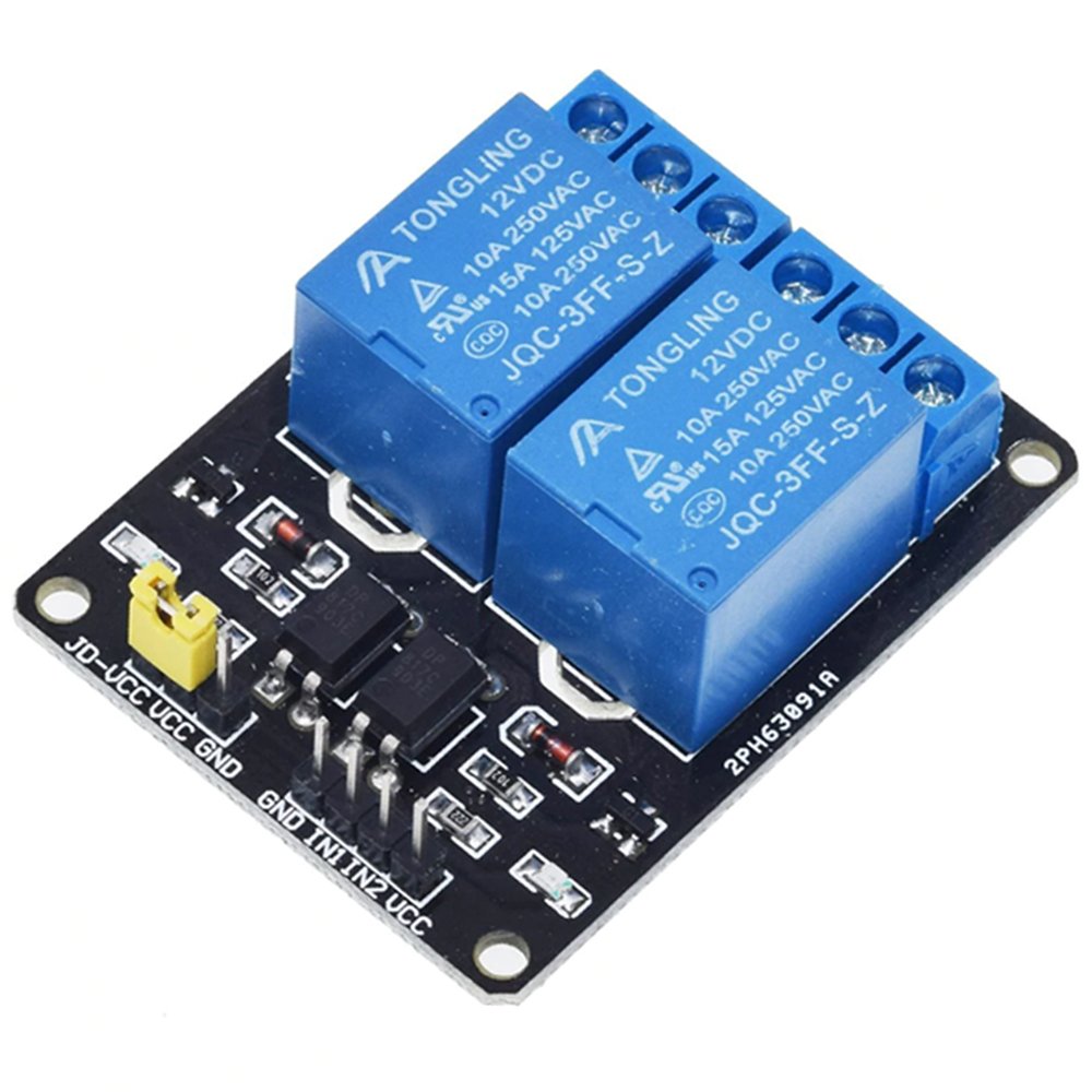 Relay 2 Channel 5V, 12V | ePartners NZ