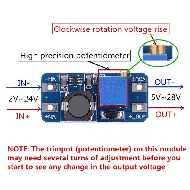Step Up Boost DC Converter | ePartners